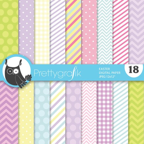 School Owls Digital Paper Commercial Use Scrapbook Patterns - Etsy