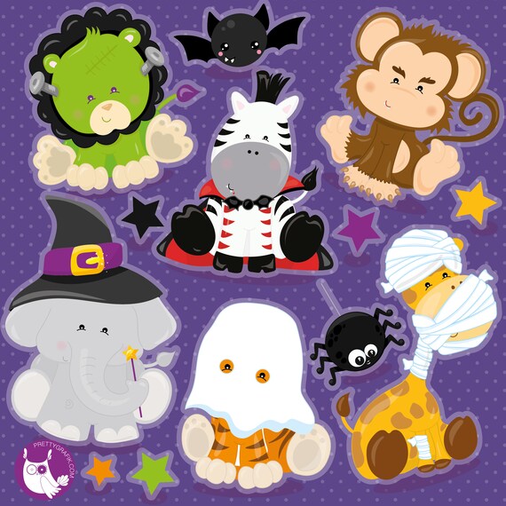 Halloween Animals, clipart, clipart commercial use, vector graphics ...