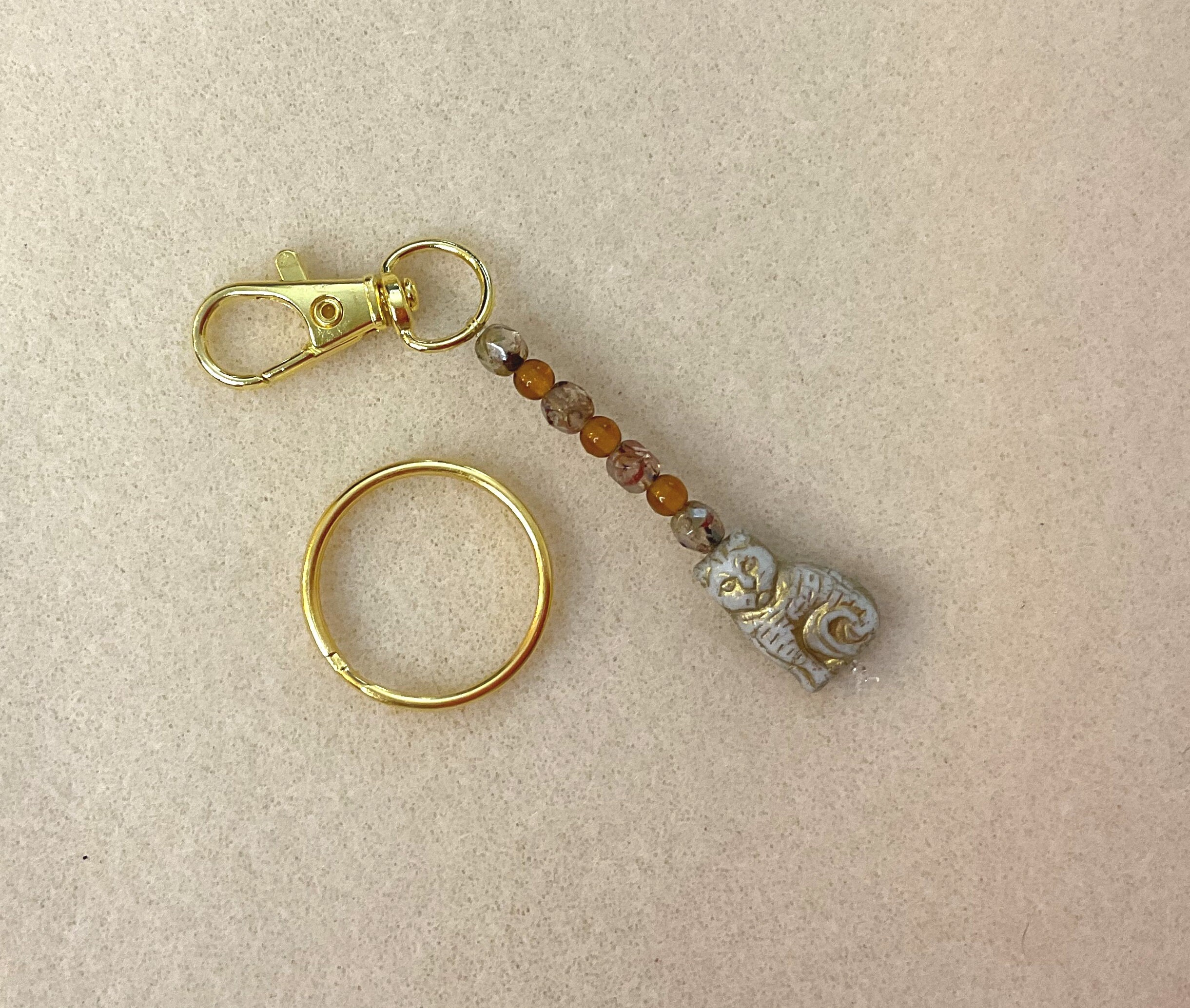 Beaded Keychains I Charm Keychains I Multicolored Keychains I - Etsy