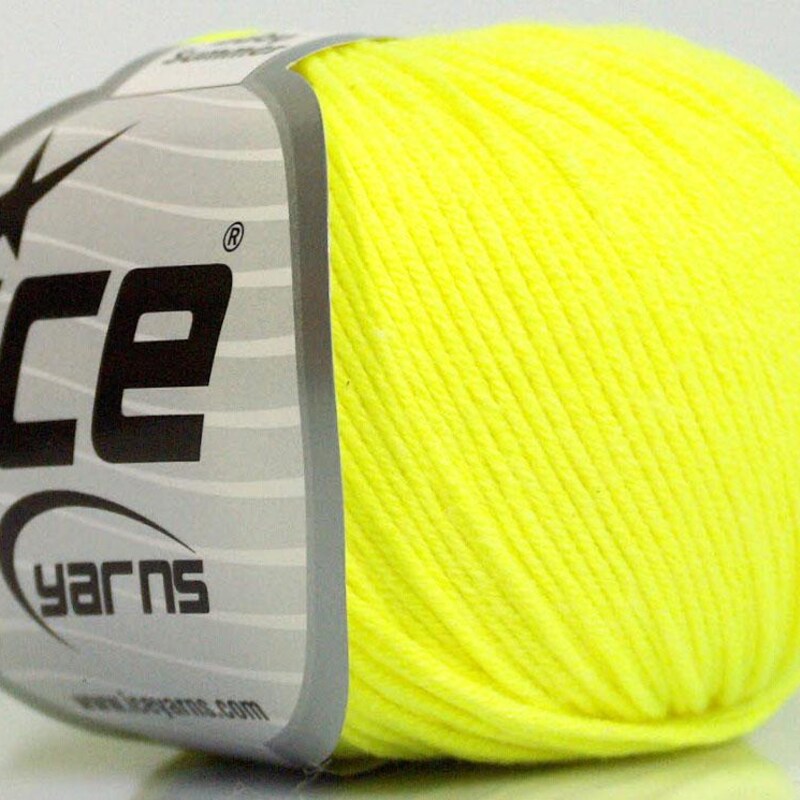 Neon Yellow Yarn - Etsy