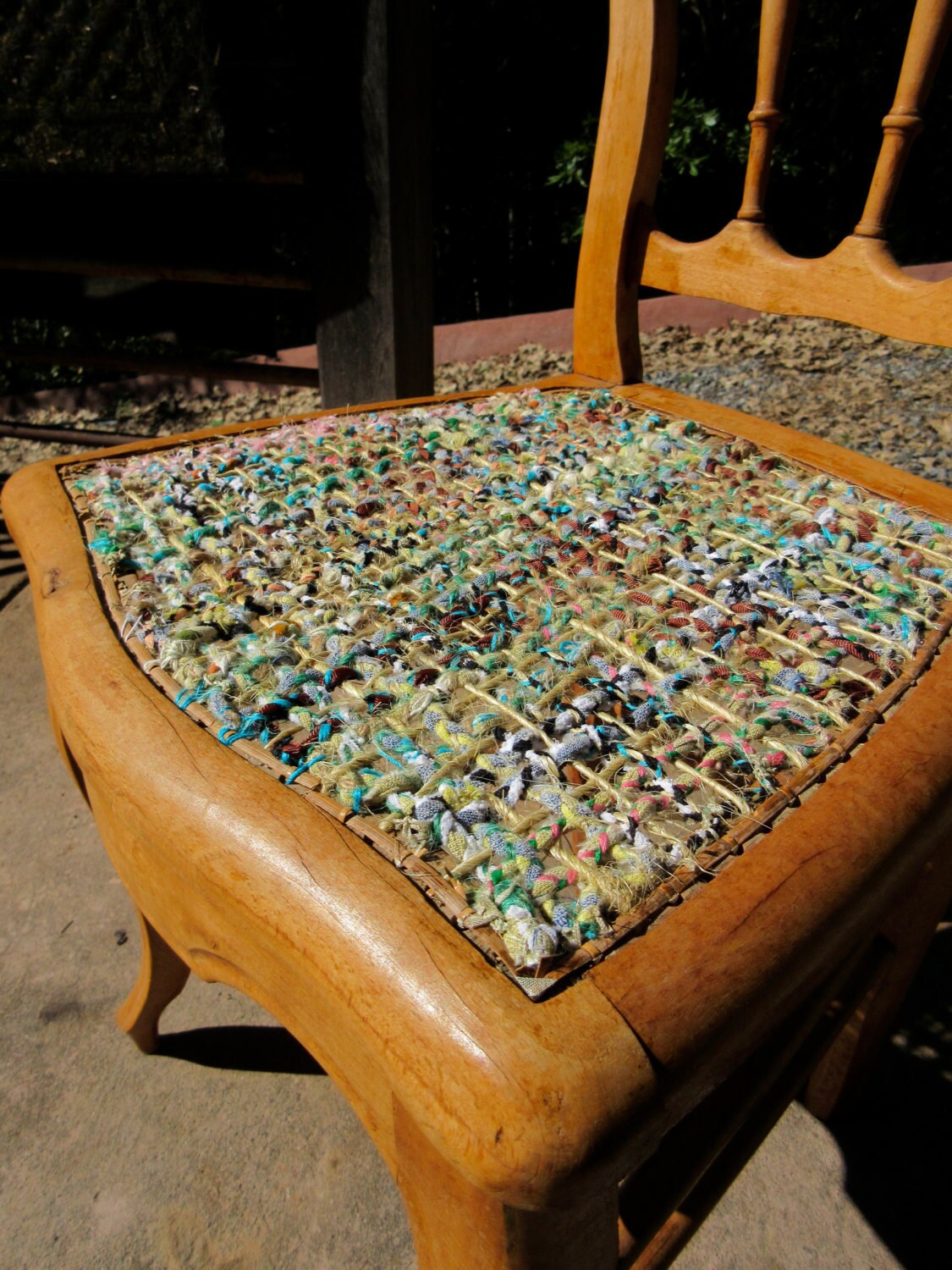 REDUCED Upcycled hers Reclaimed Salvage Rag Braid - Etsy