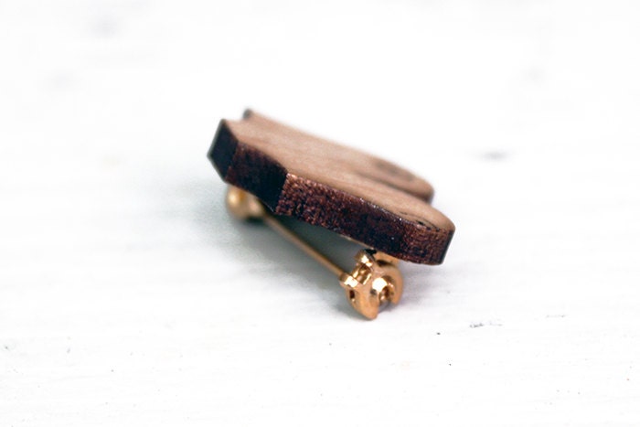 Boob Pin Breast Pin Wood Pin Boobs Breasts Free The Etsy