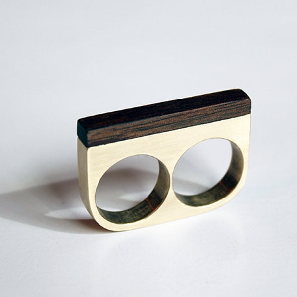 Two Finger Ring - Etsy