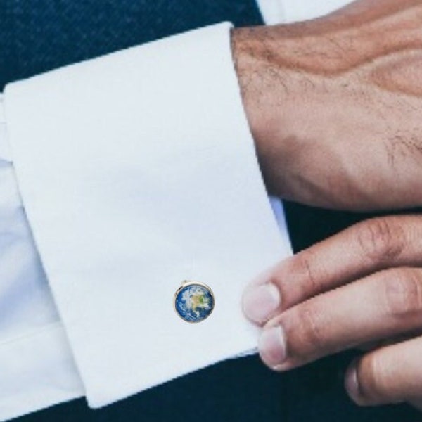 Globe Cufflinks - Etsy