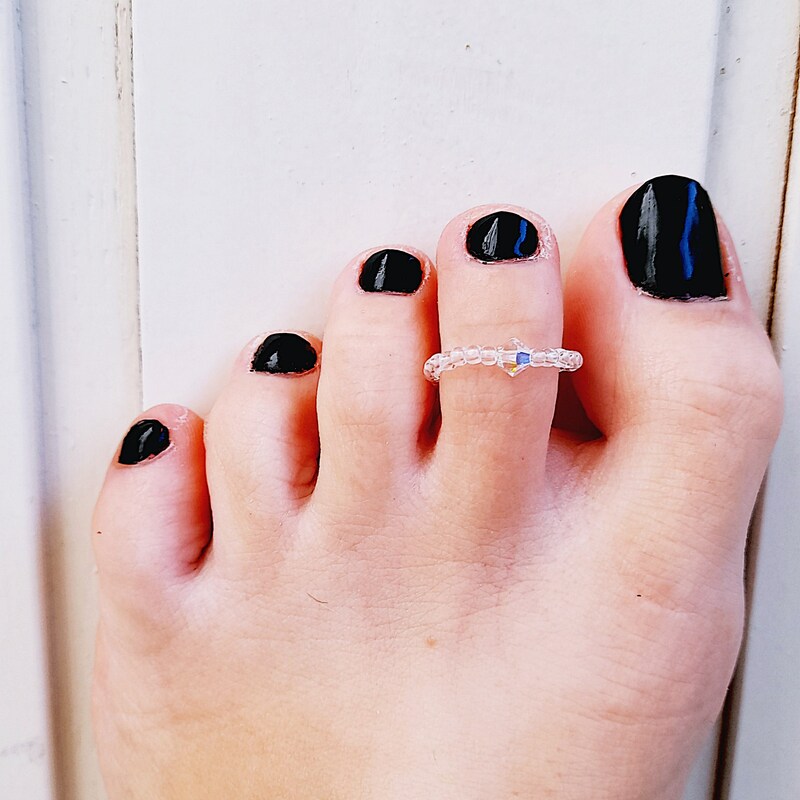 Stretch Toe Ring - Etsy