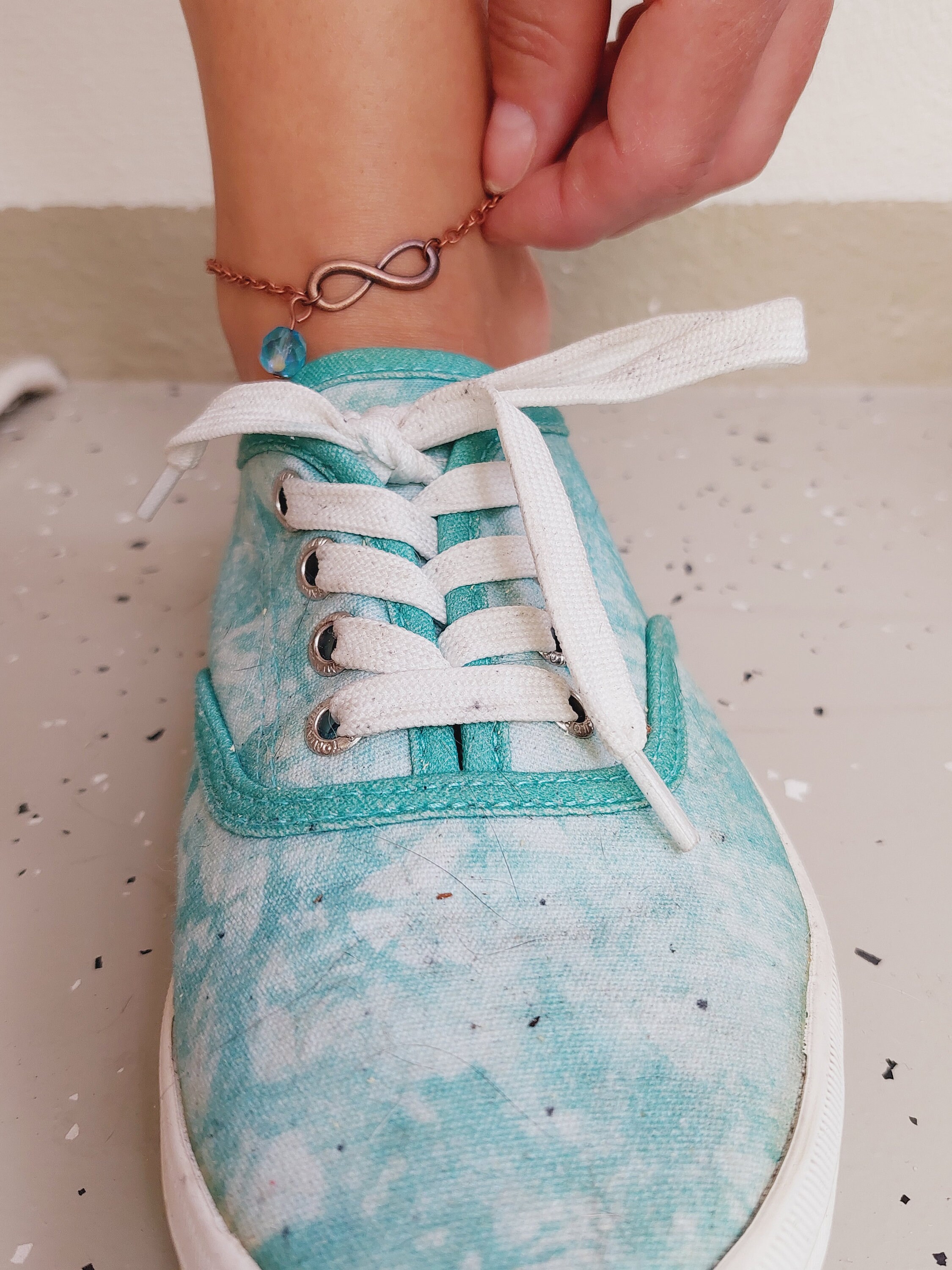 Copper Infinity Anklet Copper Eternity Anklet Minimalist - Etsy