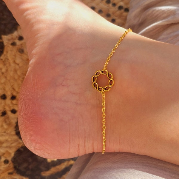 Celtic Anklet - Etsy