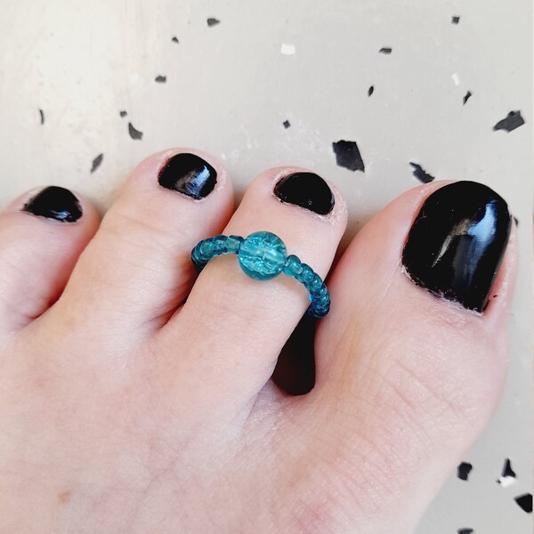 Elastic Toe Ring - Etsy