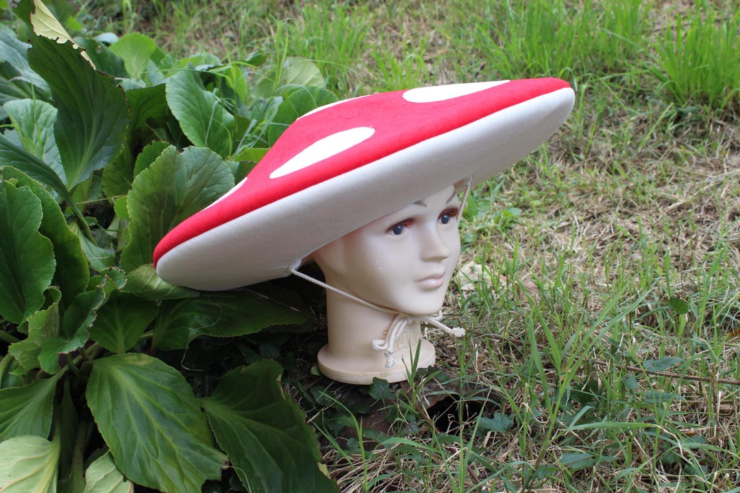 Mushroom Headpiece With Dots for Toddlers, Kids and Adults - Etsy