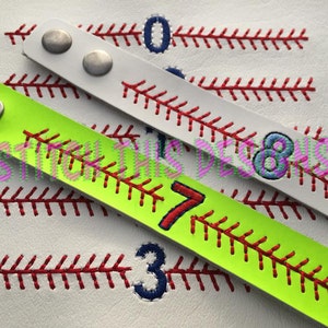 Baseball / Softball Stitches With Numbers 00,0,1,2, & 3 Downloadable ...