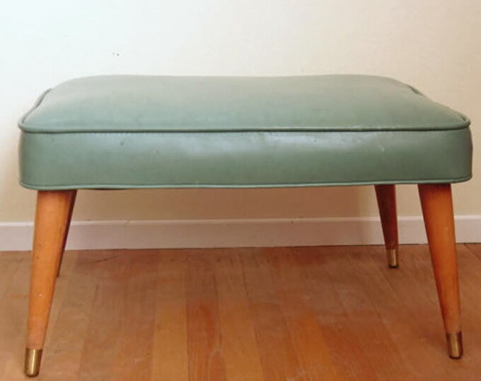 Mid Century Modern Footstool, Mid Century Modern Ottoman, Danish Modern ...