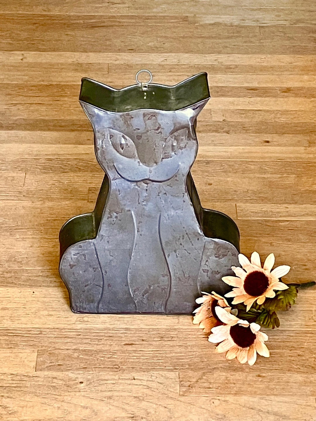 Vintage Halloween Cat Cake Pan, Rustic Halloween Decor, Vintage Baking ...