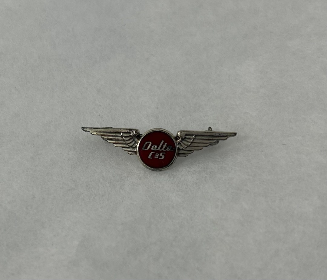 Sterling Silver Delta Chicago & Southern Airlines Employee Anniversary ...
