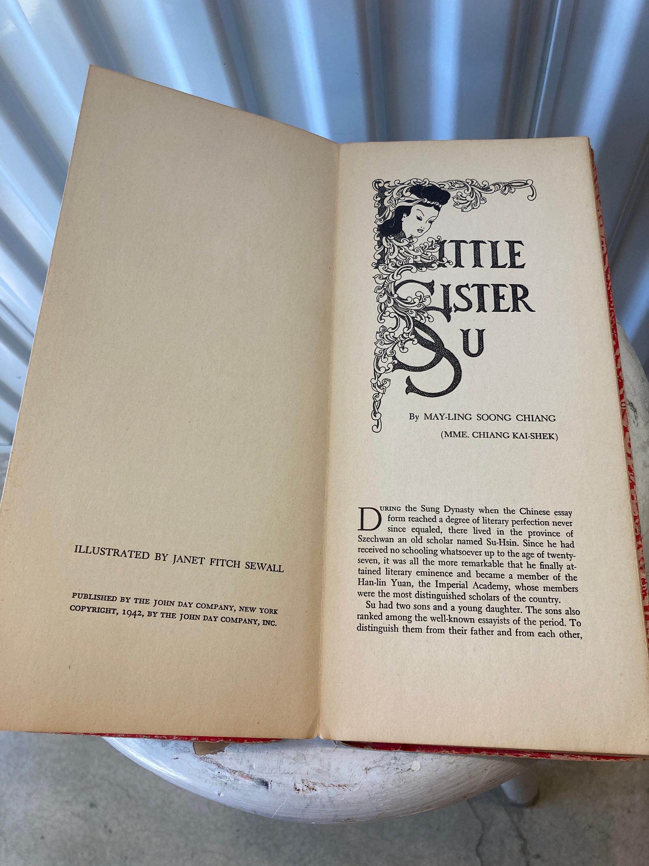 Little Sister Su, A Chinese Folk Tale Book 1942 - Etsy