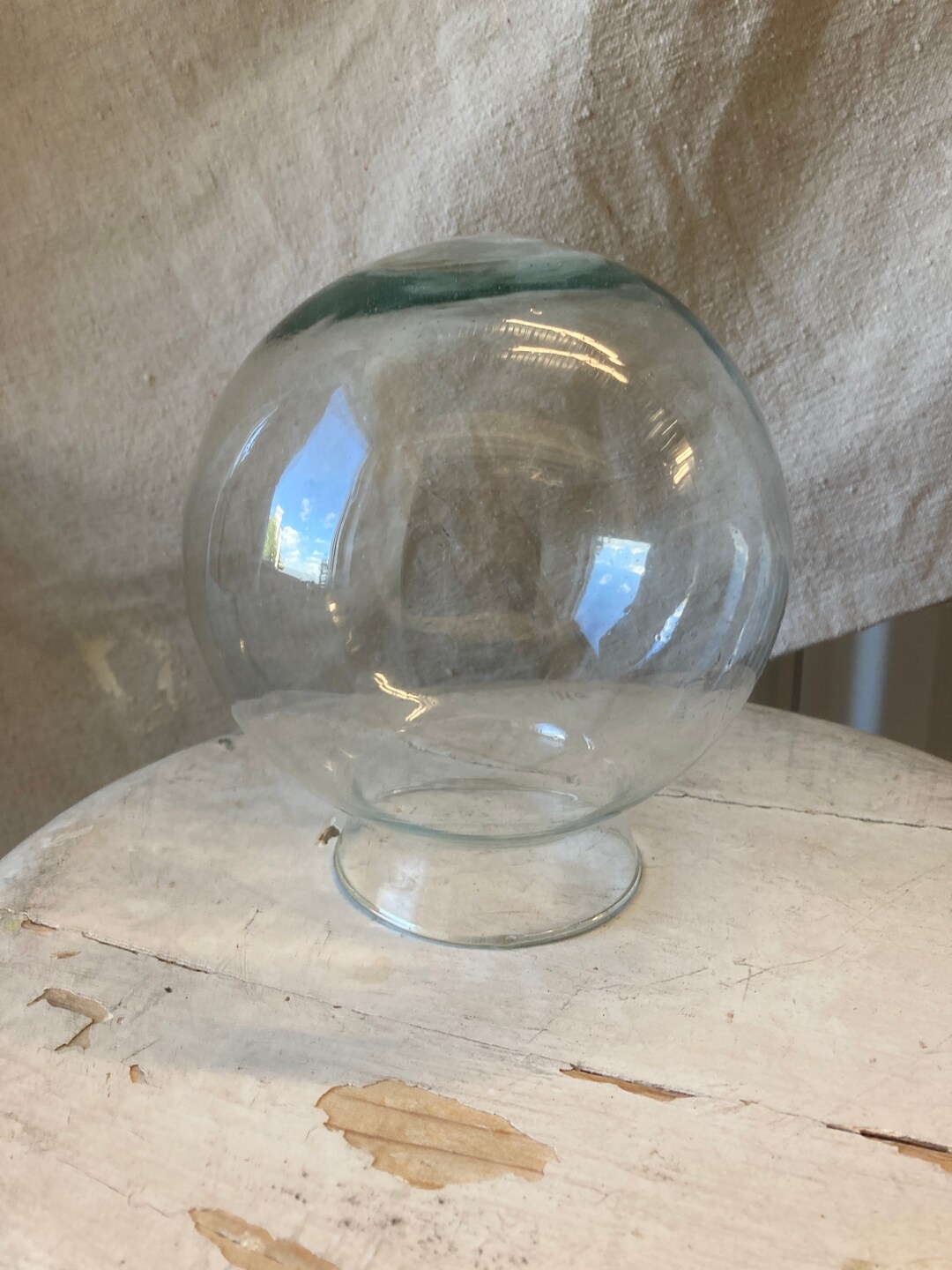Handblown Glass Lamp Globe - Etsy
