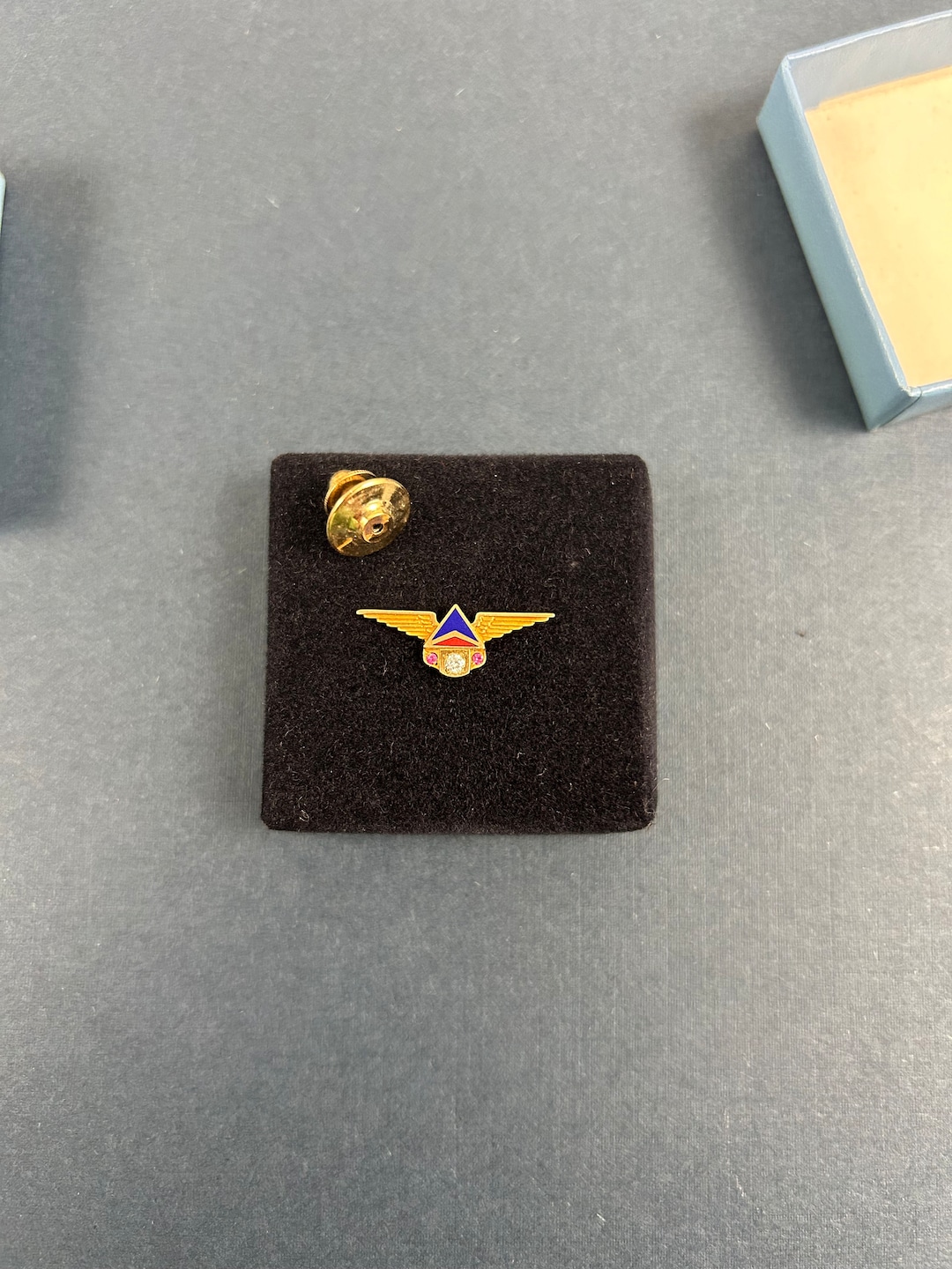 10K Delta Airlines Employee Anniversary 25-year Pin (A) - Etsy