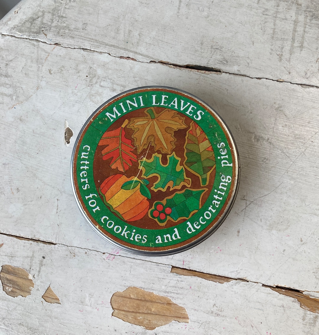 Leaf Decorative Cookie/icing/pie Crust Topper Cutters - Etsy