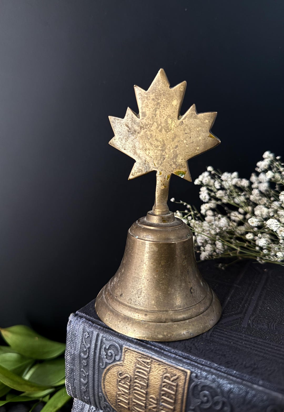 Vintage Brass Bell - Witchy Decor - Altar Bells - Sacred Space ...