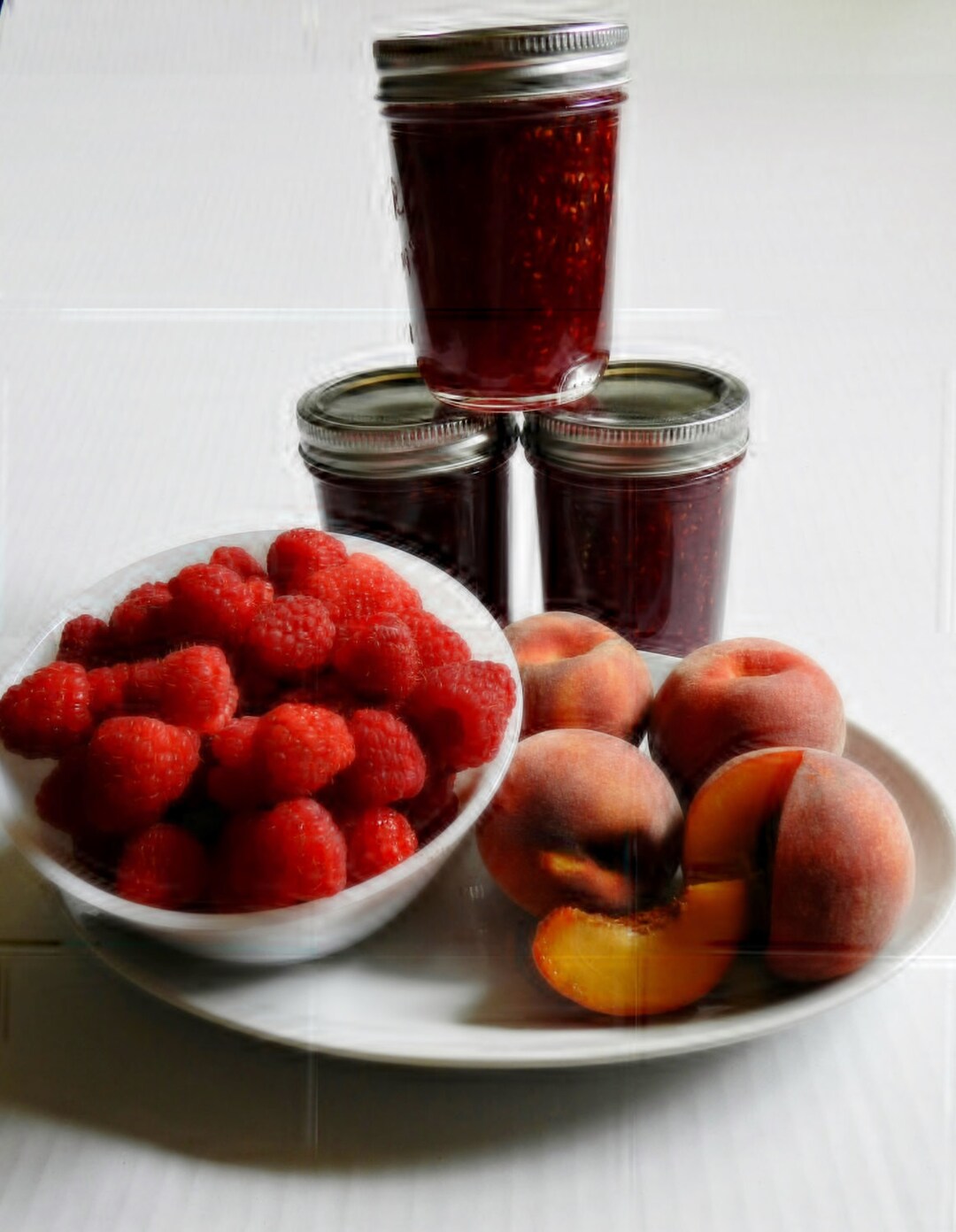 Raspberry and Peach Jam - Etsy