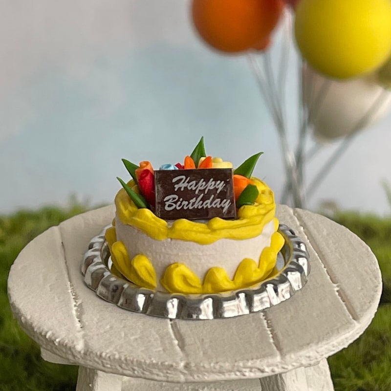 Miniature Birthday Cakes - Etsy