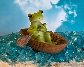 Frog Rowing Boat - Etsy