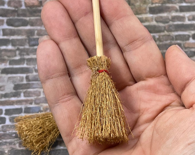 Miniature Broom Miniature Witch Broom Fairy Garden - Etsy