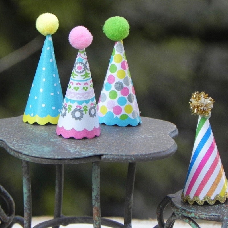 Mini Birthday Hat - Etsy