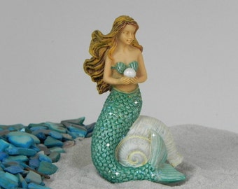 Mermaid figurine | Etsy