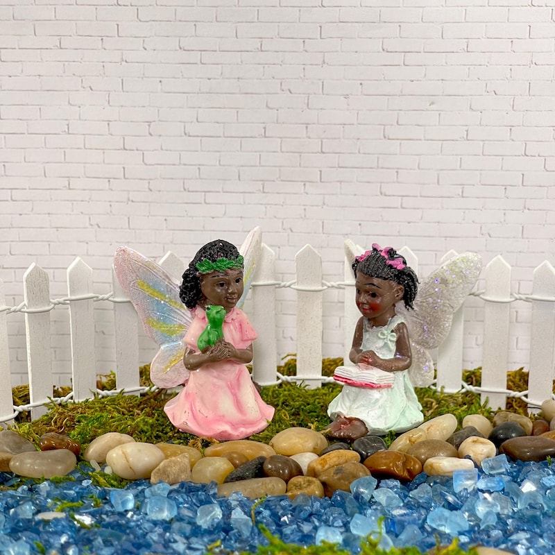 Black Girl Fairy Figure - Etsy