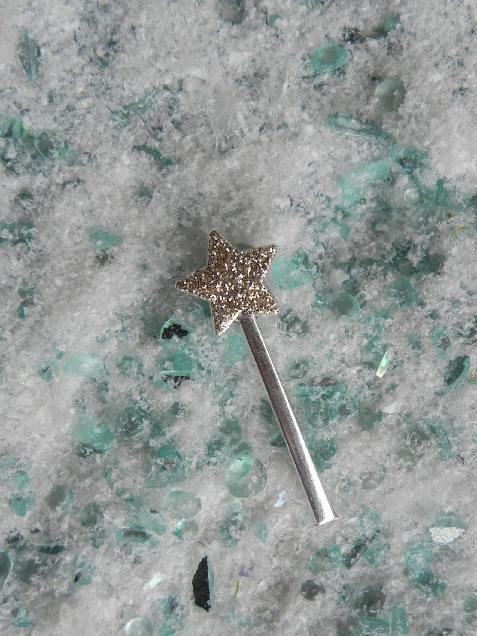 Miniature Fairy Wand, Handcrafted Gold Color or Silver Color Wand ...