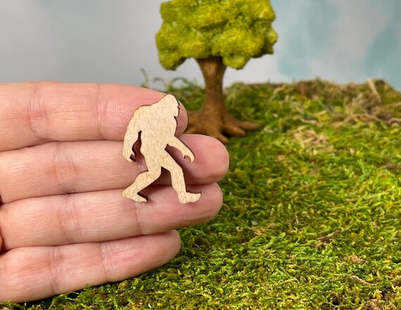 Mini Bigfoot Small Miniature Bigfoot Blanks Wooden Cutout | Etsy