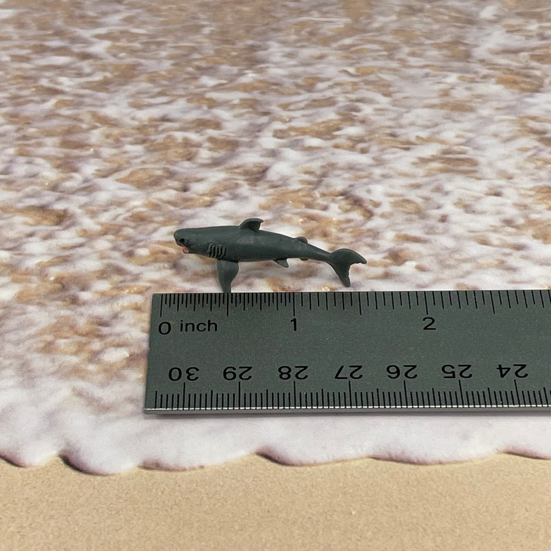 Miniature Great White Shark Tiny Animals Beach Garden - Etsy