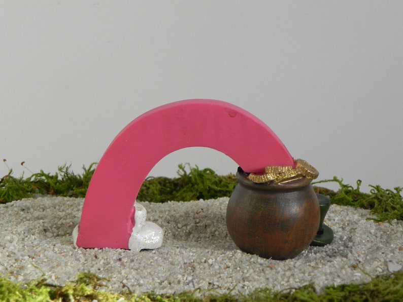 Miniature Rainbow Miniature Garden Accessories St. - Etsy