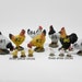 Miniature Chickens, Micro Mini Chicks, Rooster, Hens, Fairy Garden Farm ...