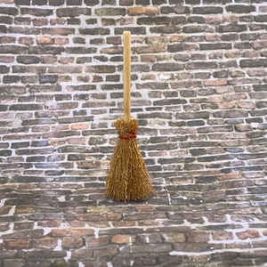 Miniature Broom, Miniature Witch Broom, Fairy Garden Accessories ...