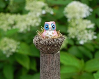 Owl miniature | Etsy