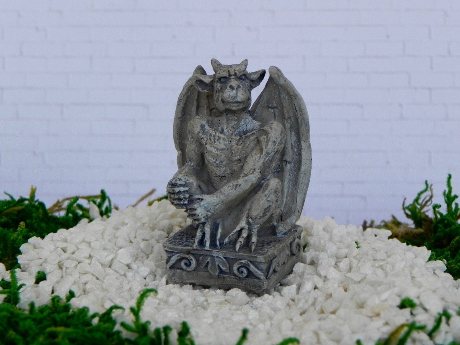 Miniature Gargoyle Halloween Miniatures Resin Gargoyle - Etsy