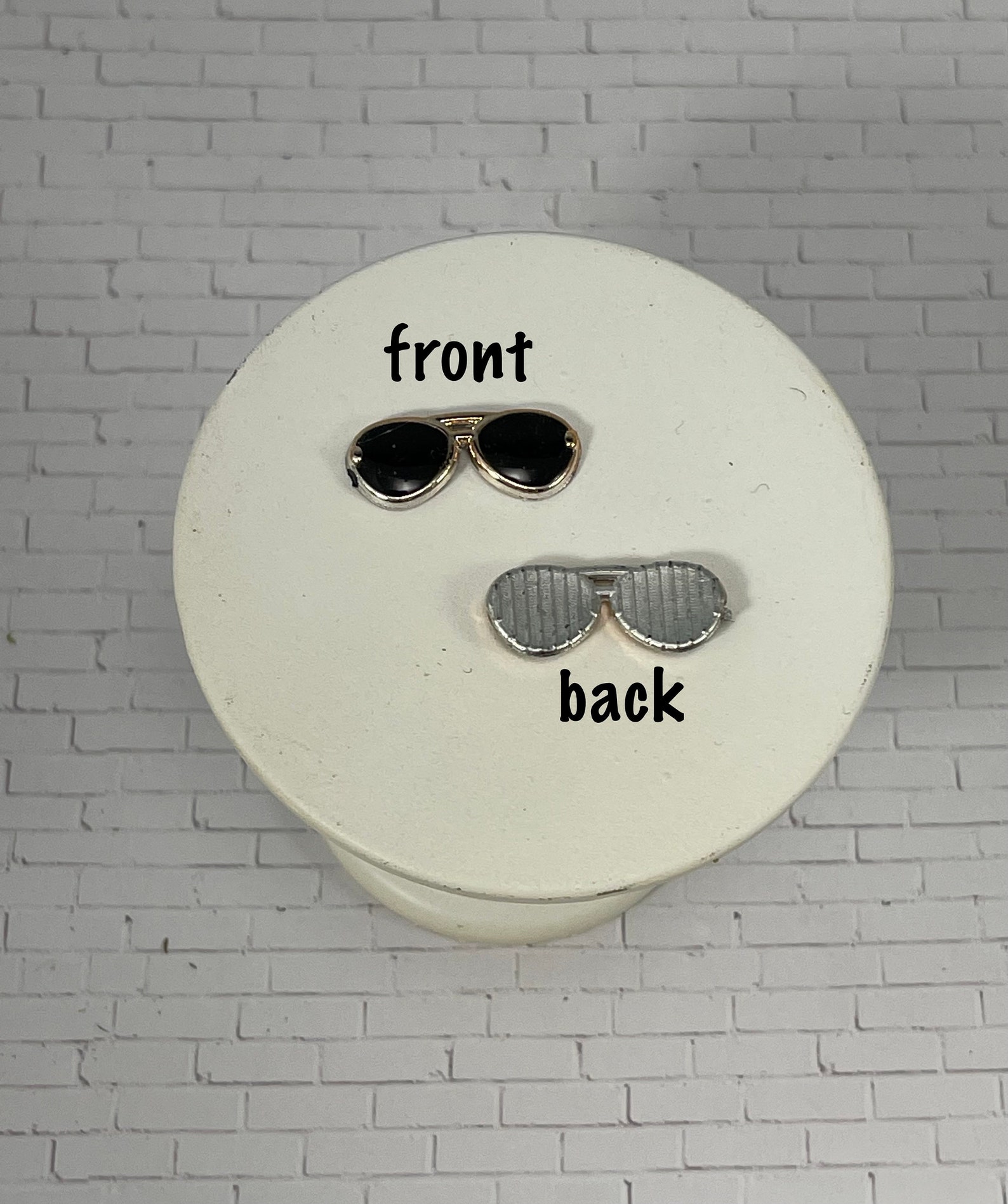 Miniature Sunglasses Flat Back Cabochon Sun Glasses Aviator - Etsy