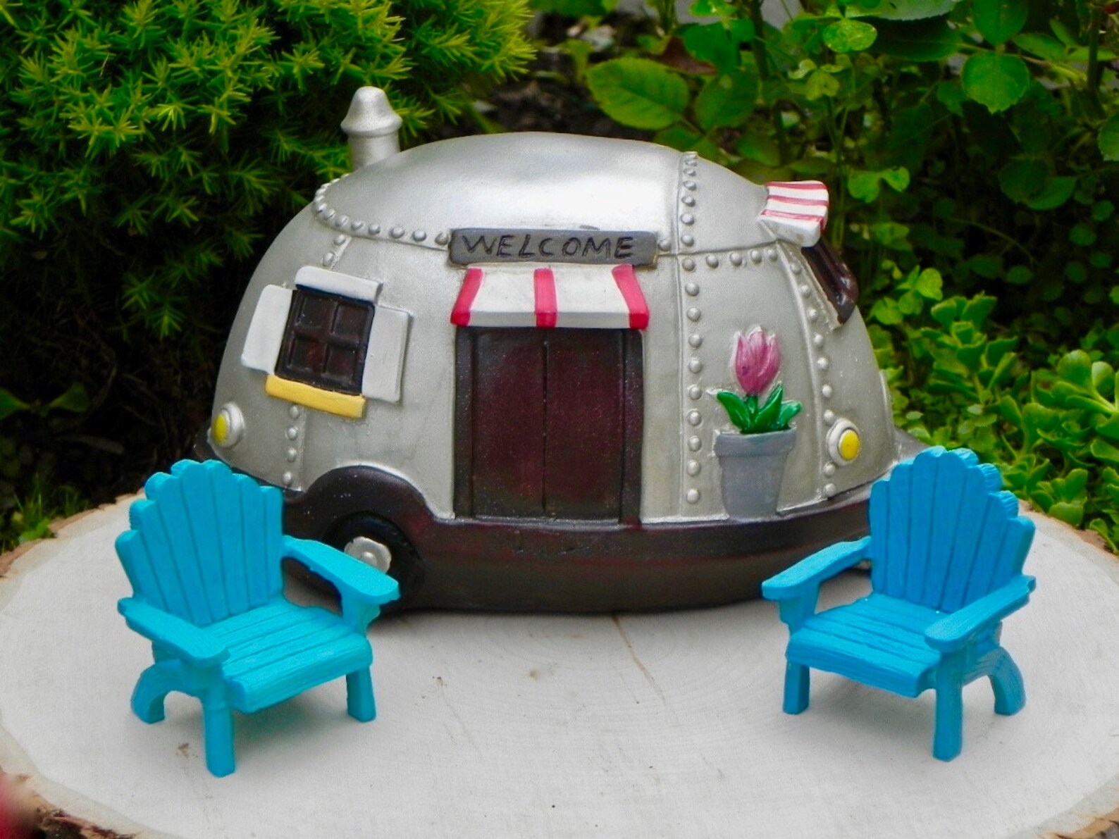 Miniature Camper Trailer Fairy Garden Accessories Supply for - Etsy