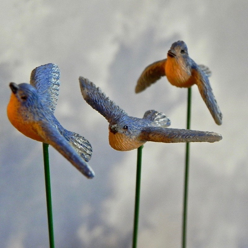 Resin Birds for Garden - Etsy