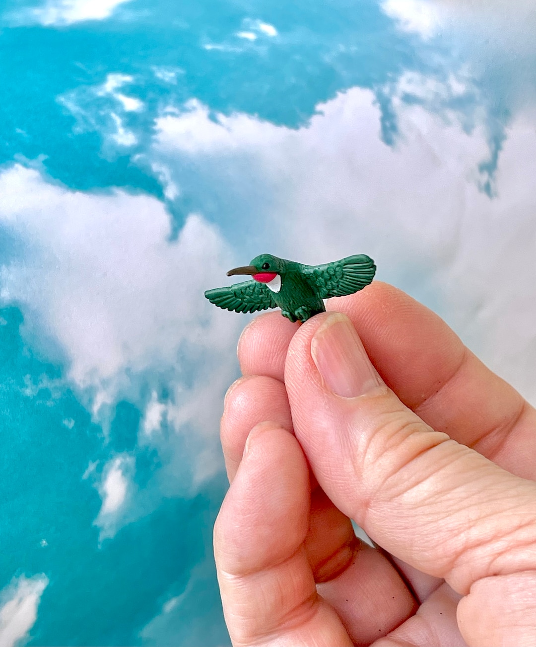 Miniature Hummingbird, Tiny Bird, Fairy Garden Accessories, Terrarium ...