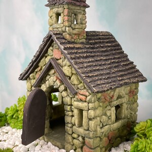 Miniature Wedding Chapel, Fairy Garden Accessory, Wedding Decor ...