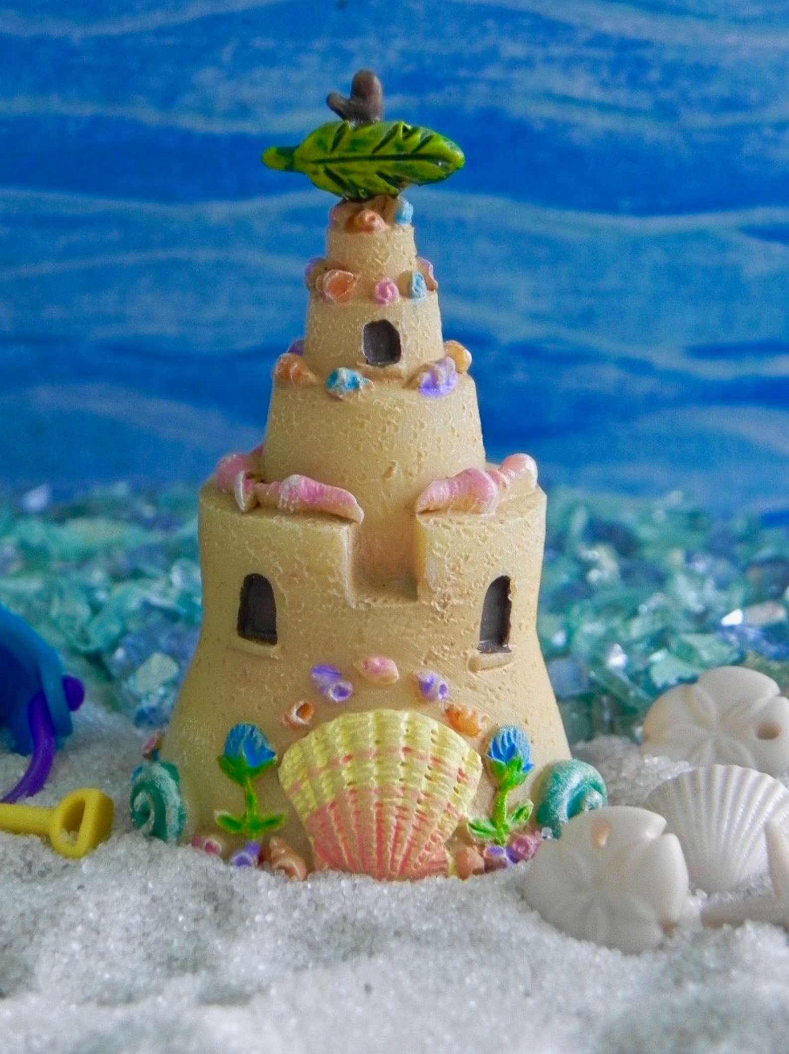 Miniature Sandcastle Sand Castle Beach Garden Accessories | Etsy