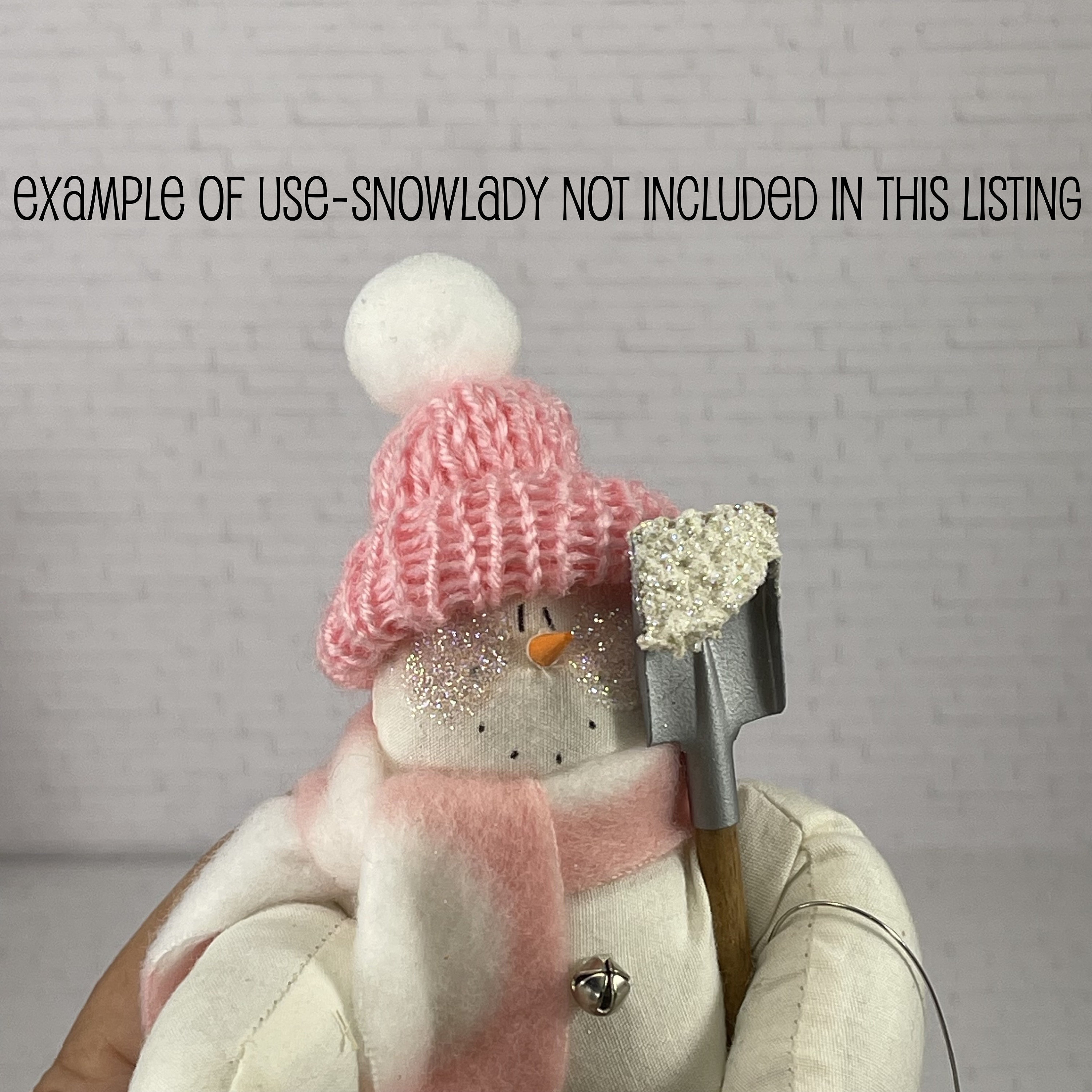 ONE Miniature Snowman Knit Hat, Craft Supplies, Accessories for Snowman ...