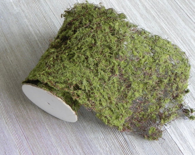 Artificial Moss Ribbon Roll for Fairy Garden - Miniature Garden ...