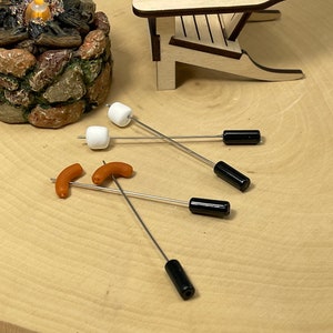 Miniature Hot Dog Roasting Sticks, Miniature Marshmallow Roasting ...