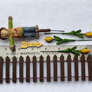 Autumn Miniatures, Fall Minis, Corn Maze Miniature Sign, Miniature Corn ...