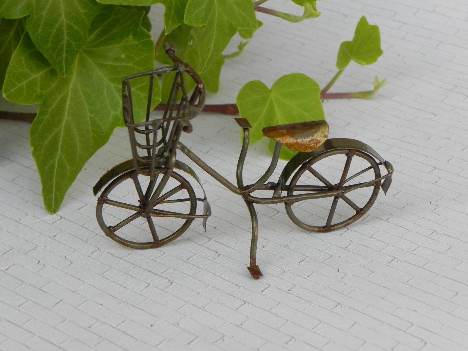 Miniature Bike Bicycle Fairy Garden Bike Fairy Garden - Etsy UK