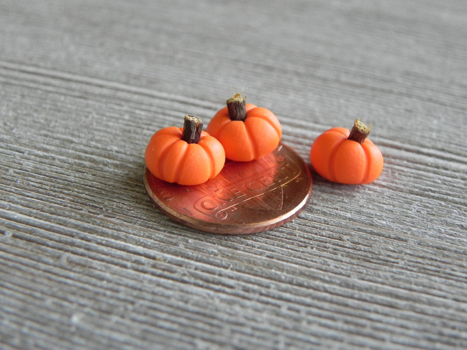 Miniature Pumpkin Micro Mini Pumpkins Tiny Polymer Clay - Etsy