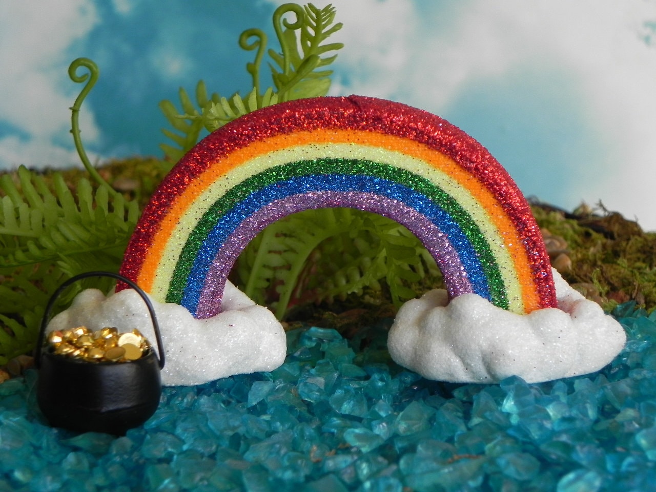 Pot Of Gold Rainbow Outhouse